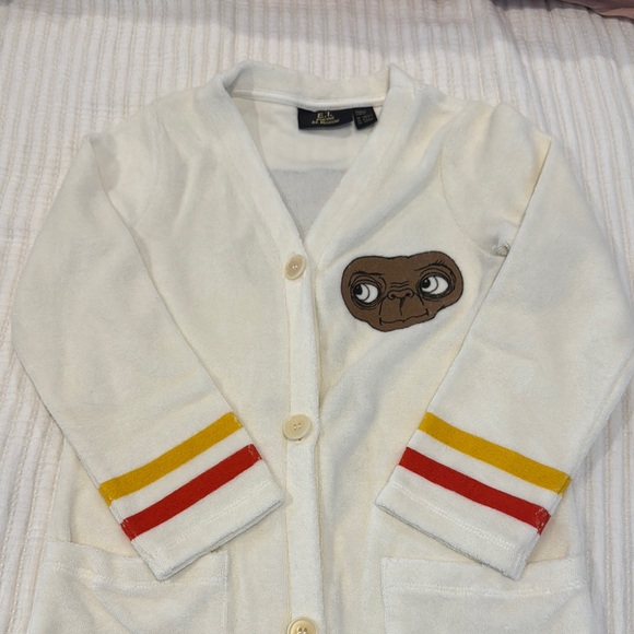 Mini Rodini | Swim | Mini Rodini White Terry Cloth Kids Robe With Et ...